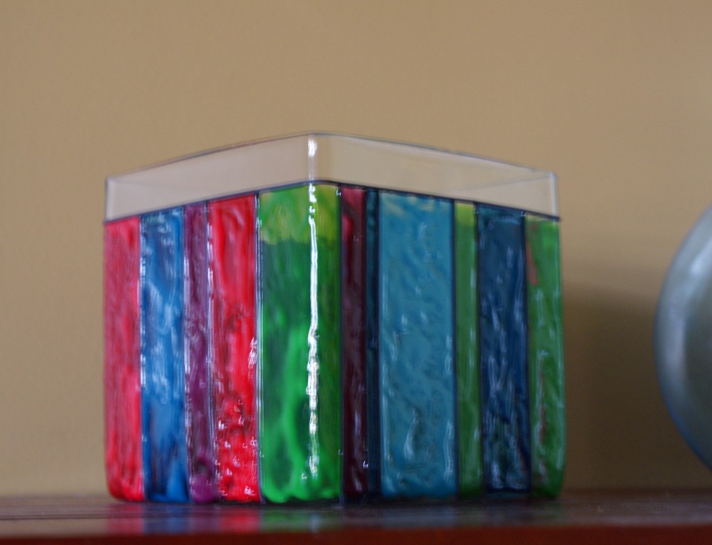 Gallery Glass Striped Vase Tutorial